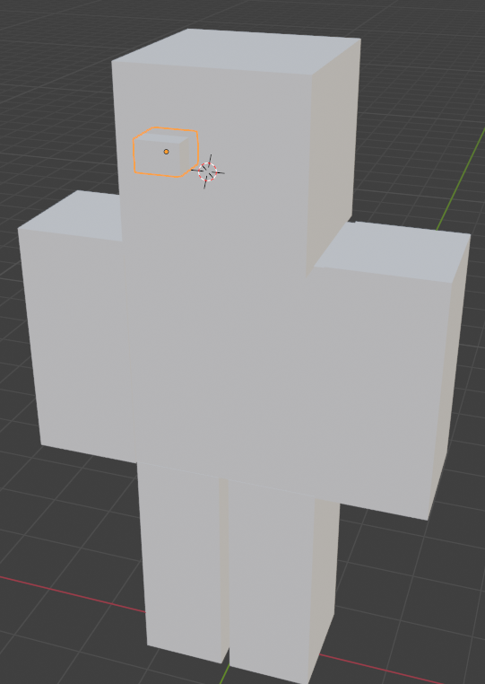 Experimenting in Blender using the mirror modifier, edit mode, and ...